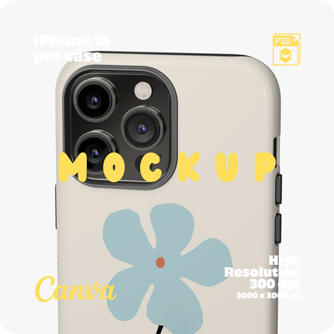 IPhone Case Mockup Psd, iPhone 15 Mockup, Phone Case Mockup, iPhone ...