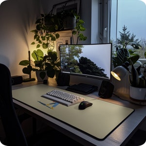 Desk Pad Mockup, Mouse Pad Mockup, Desk Mat Mock Up, Printify Desk Mat ...