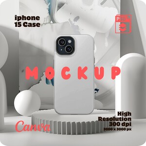 Phone Case Mockup iPhone 15, iPhone Case Mockup Psd, Phone Case ...