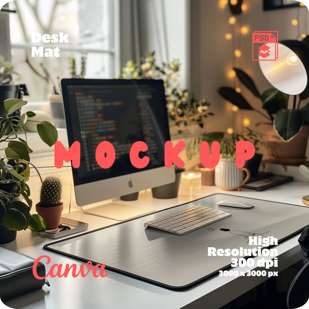 Desk Mat Mock Up, Desk Pad Mockup, Mousepad Mock Up, Desk Mat Mockups ...