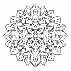 Zen Doodles: Mandalas for Mindful Coloring - Etsy