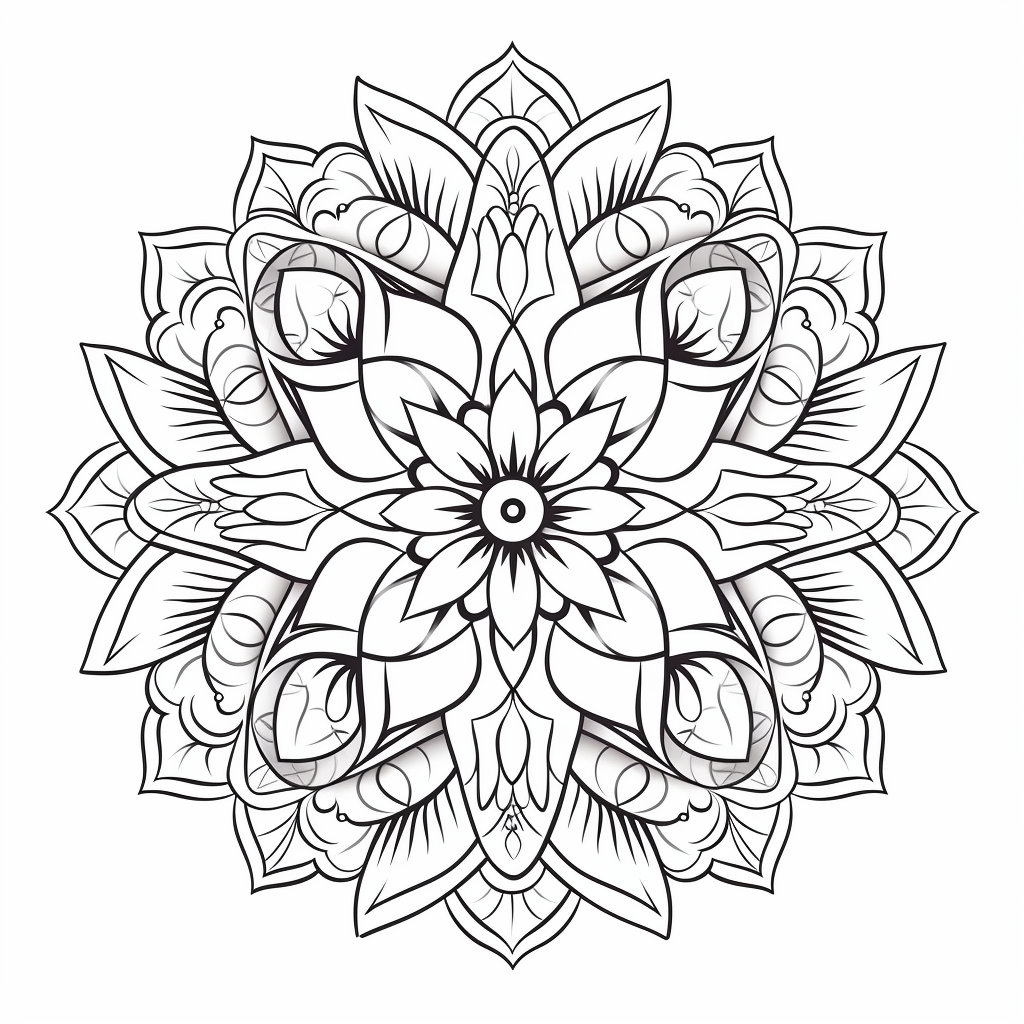 Relaxation Patterns: 15 Mandalas for Stress Relief - Etsy