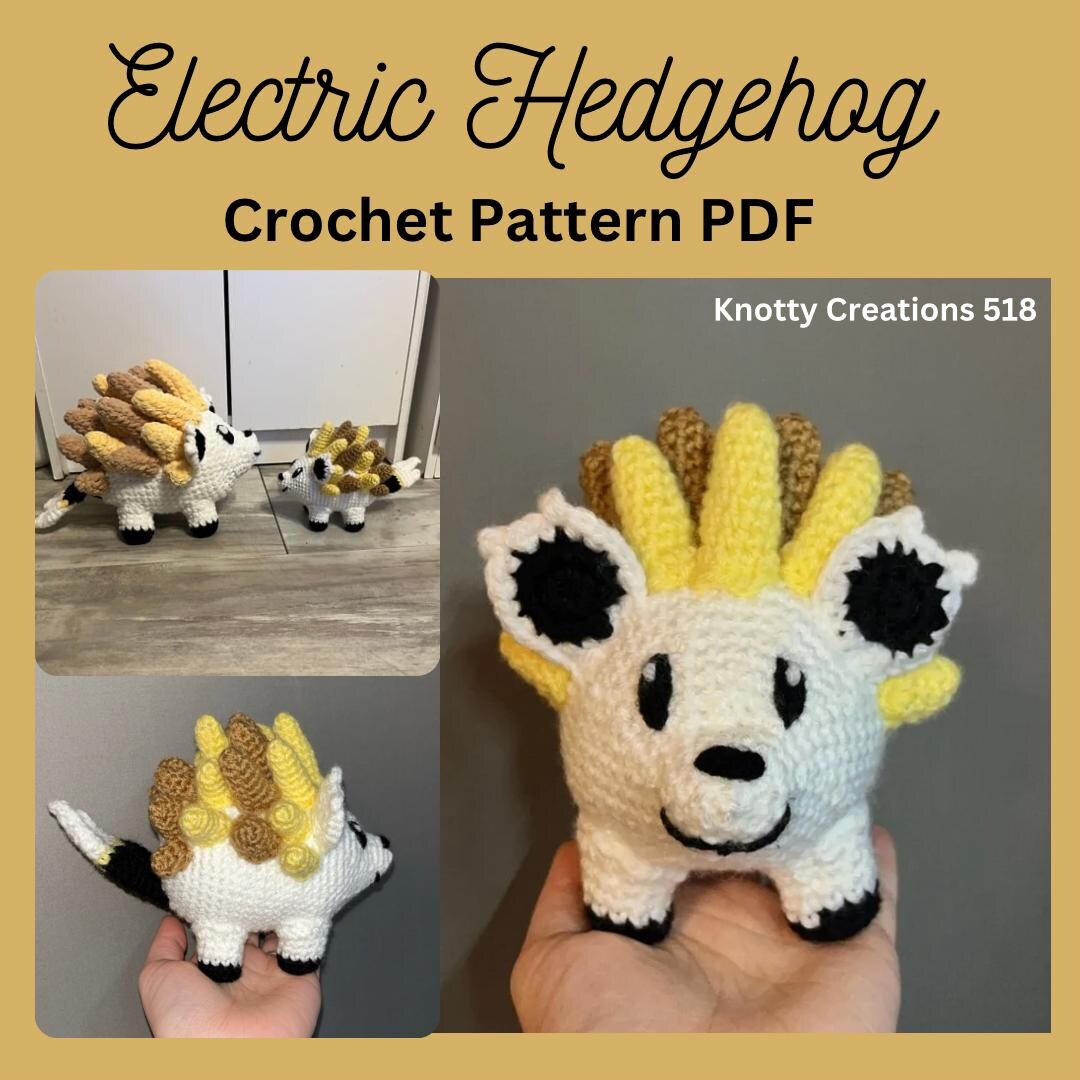 Jolthog Crochet Palworld Pattern, PDF Digital Download Only, English ...