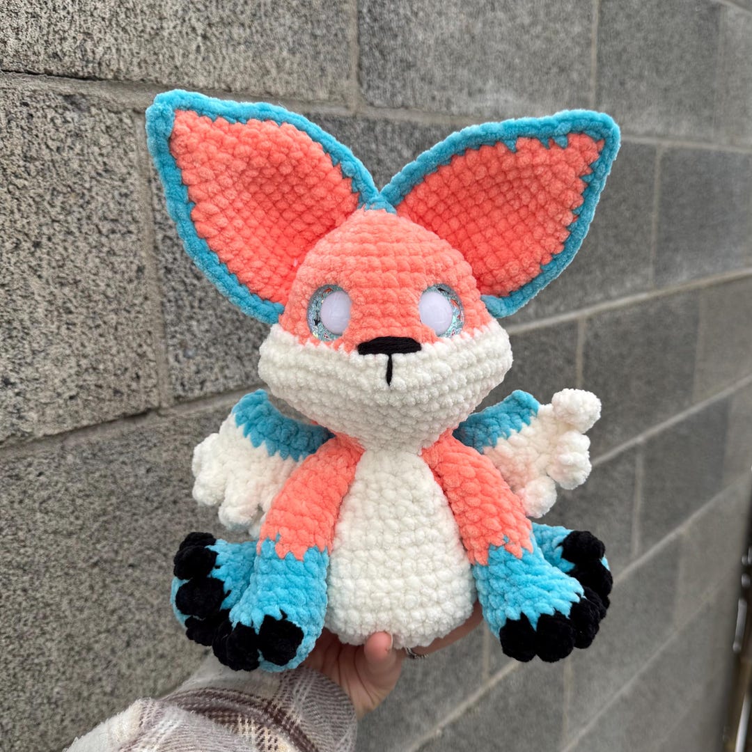 Gryffin Crochet Animal, Handmade Crochet Plush, Stuffed Animal, Stuffed ...