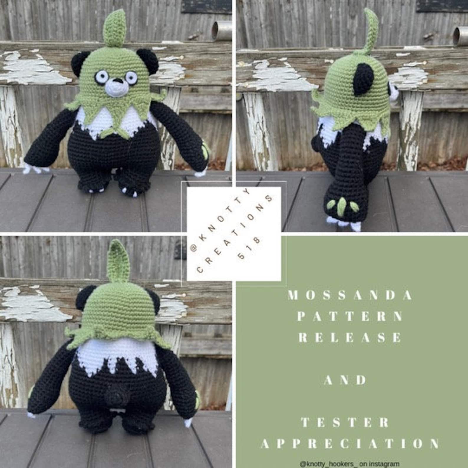 Mossanda Crochet Pattern, Palworld PDF Pattern, Digital ONLY, English ...