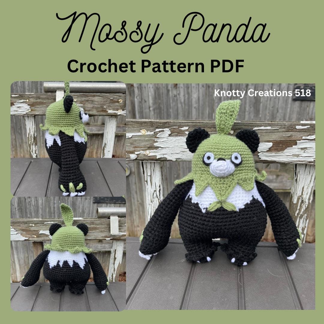 Mossanda Crochet Pattern, Palworld PDF Pattern, Digital ONLY, English ...