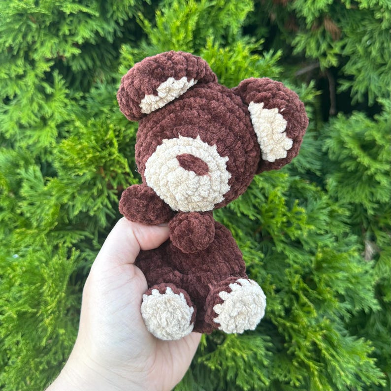 Beary Snuggly Friend, Crochet Pattern, Stuffed, Cuddly Animal, PDF ...