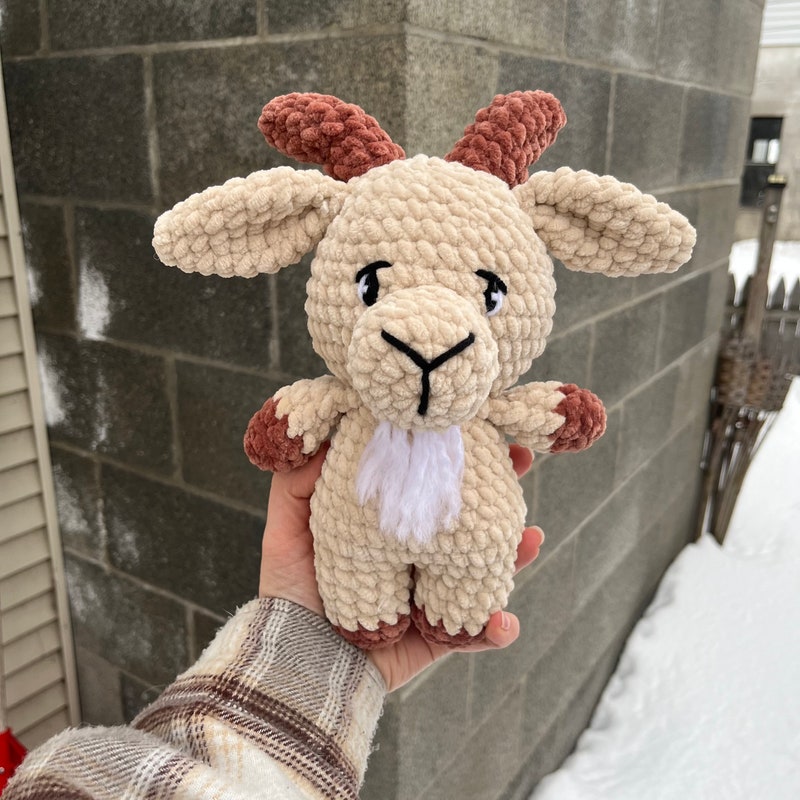 Crochet Goat - Etsy