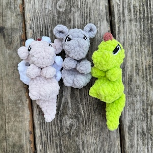 Worry Creatures Bundle, Unique Crochet Pattern, 14in1, Market Make, PDF ...
