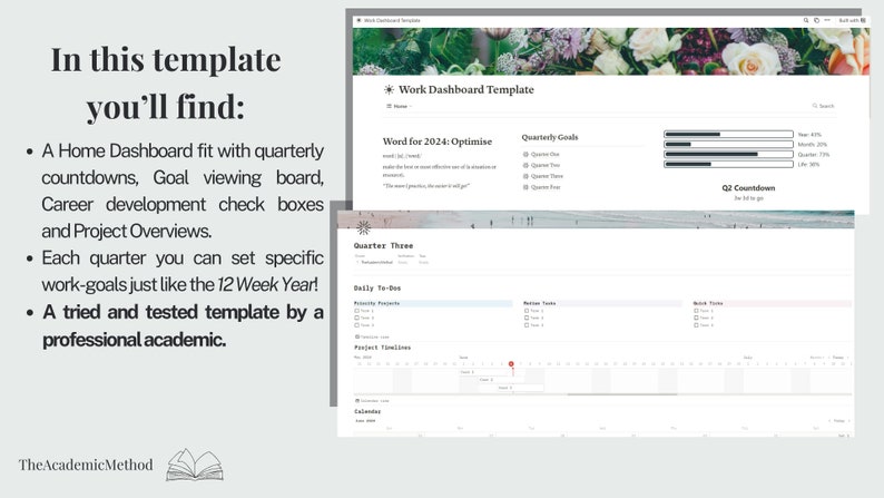 Ultimate Academic Notion Template - Etsy