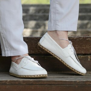 Men Barefoot Shoe, Handmade Earthing Shoe, Zero Drop Wide Toe Box ...