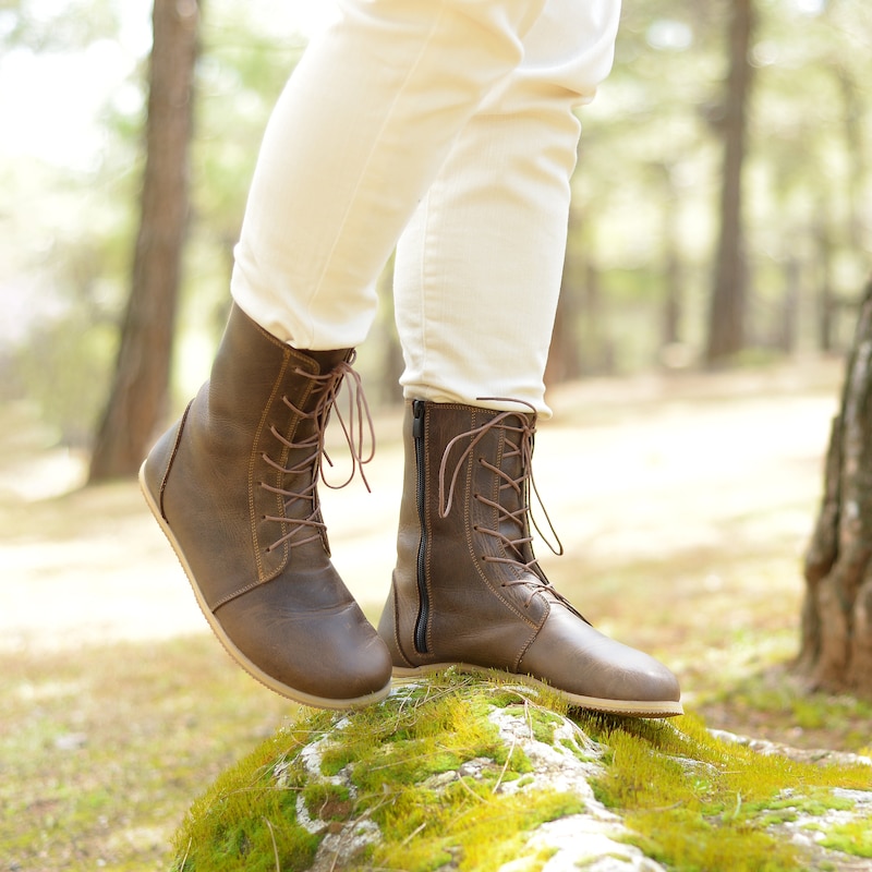 Womens Biker Combat Boots - Etsy