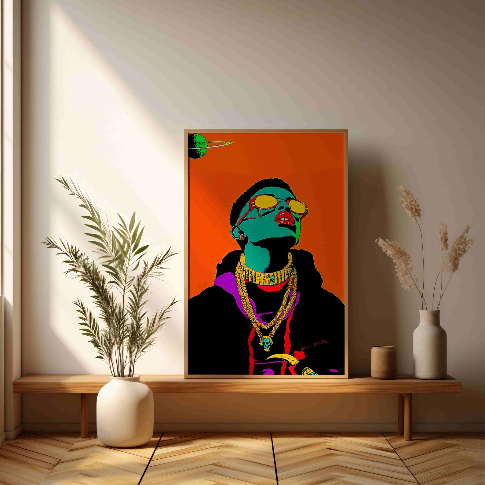 Dynamic Pop Art Poster - Unique Retro Style Wall Art - Etsy