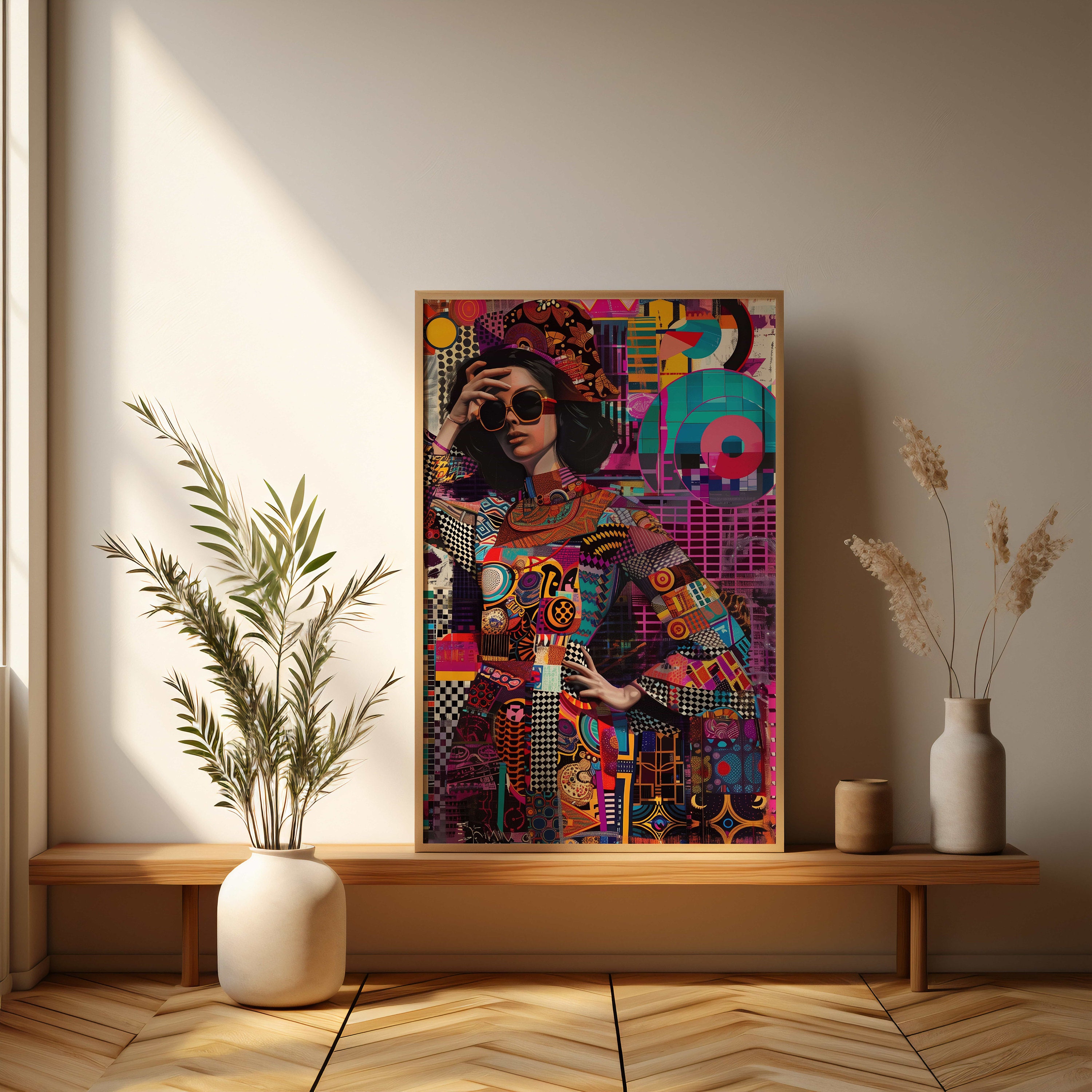 Eye-catching Pop Art Poster - Unique Colorful Artwork for Stylish ...