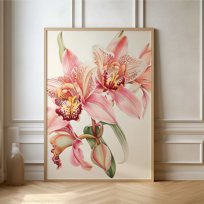 Orchid Print - Etsy