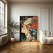 Boho Floral Beauty Poster - Whimsical Illustrated Art Print - Etsy
