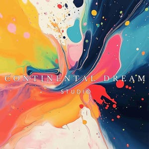 Colorful Splash Art Print - Bold Fluid Abstract Poster, Perfect for ...