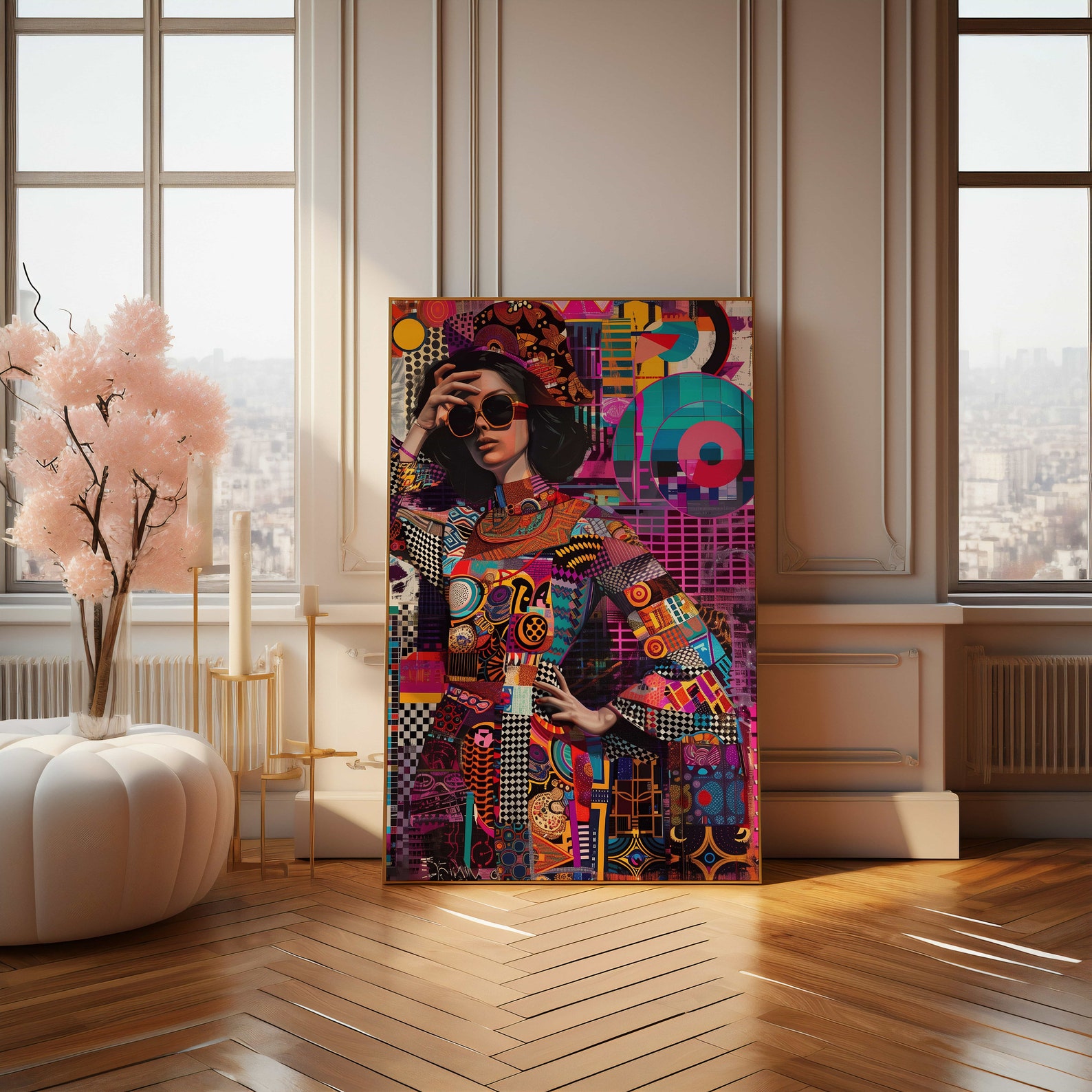 Eye-catching Pop Art Poster - Unique Colorful Artwork for Stylish ...