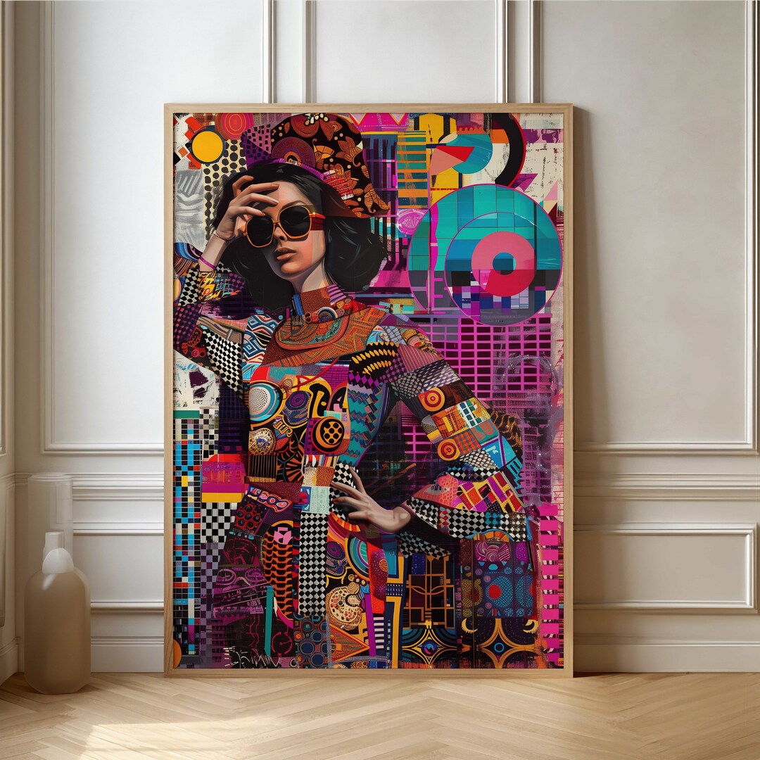 Eye-catching Pop Art Poster - Unique Colorful Artwork for Stylish ...