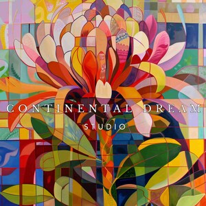 Stunning Abstract Floral Poster - Bright Modern Artwork for Walls - Etsy