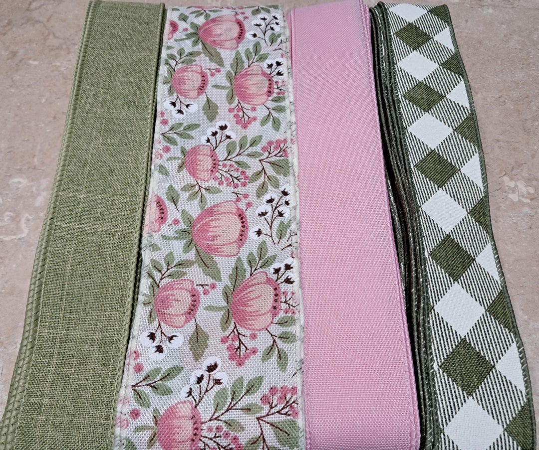 Wired Spring/summer Wired Ribbon Bundles. 18 Yards Total ! (54 Ft ...