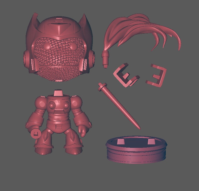 Megaman X Zero, 3D Print Model 3D STL File - Etsy