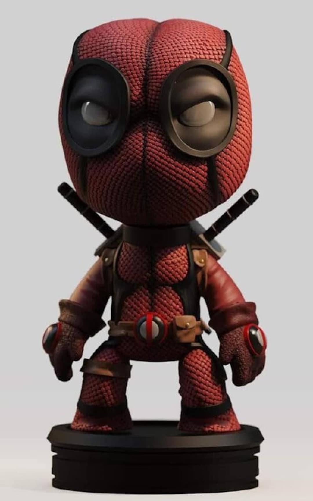 Deadpool, 3D Print Model 3D STL File - Etsy
