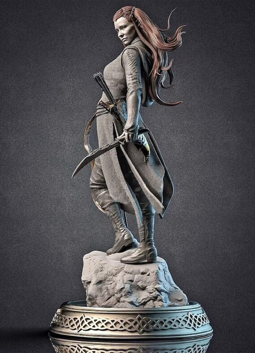 Tauriel, Elf, Hobbit, Evangeline Lilly, Lotr, Lord of the Rings, 3D ...