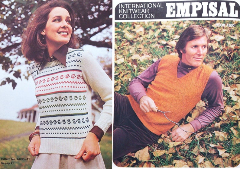 International Knitwear Collection Empisal Book AU30 - Vintage 1970s ...