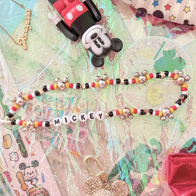 Mickey Phone Wrist Strap - Etsy