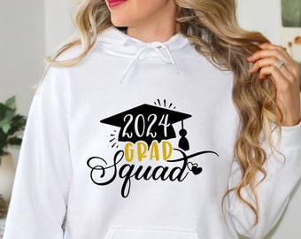 Proud of a 2024 Graduation Hoodie, Personalized Graduate Hoodie ...