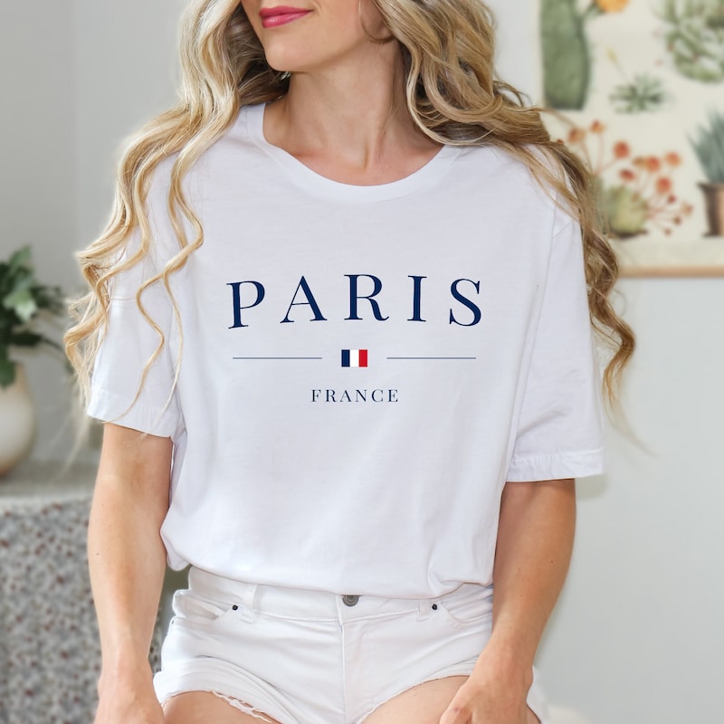 French Tshirt - Etsy