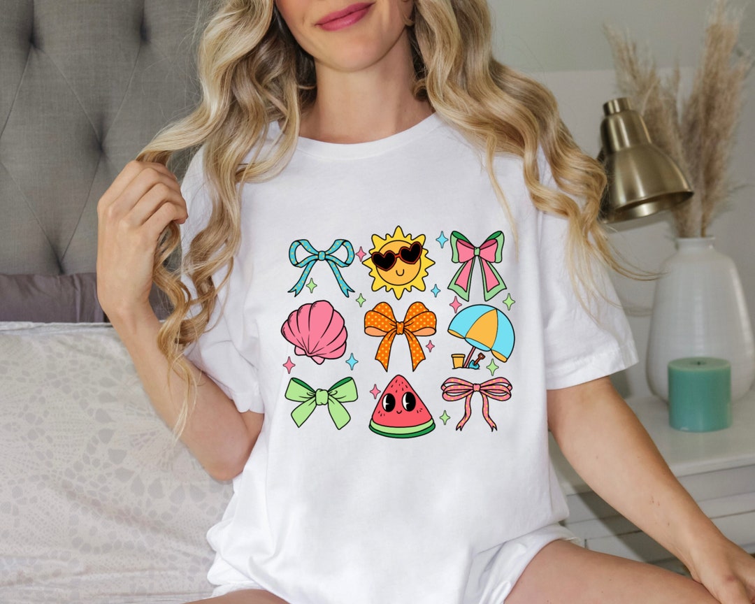 Coquette Summer Shirt, Cute Summer Tshirt, Beach Shirt, Beach Life ...