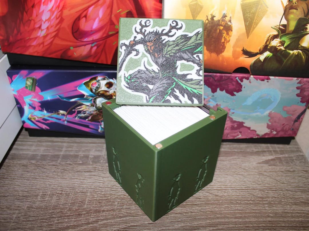 Rhys Theme, MTG EDH Commander Card Box, Magic the Gathering, Magic ...