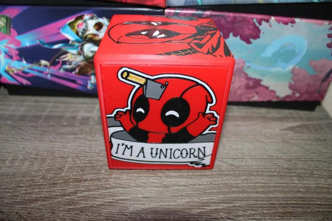 Deadpool MTG Commander Deck Box, Full Art Card Case - Etsy