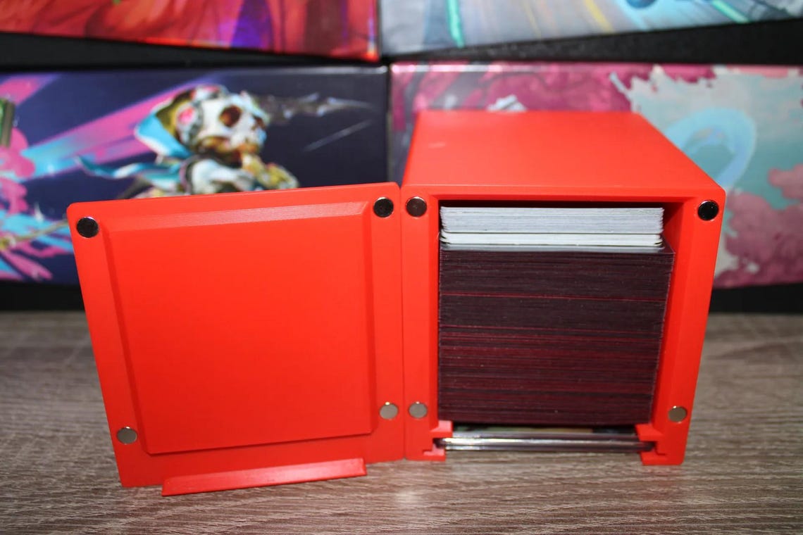 Nelly Borca MTG Commander Deck Box, 3D Printed Card Case - Etsy
