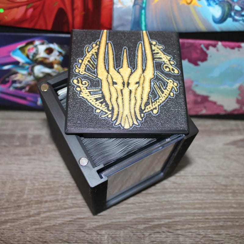 Sauron Magic Card Box - Etsy