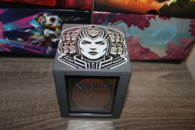 Omo Theme MTG Commander Deck Box, Magnetic Card Case - Etsy