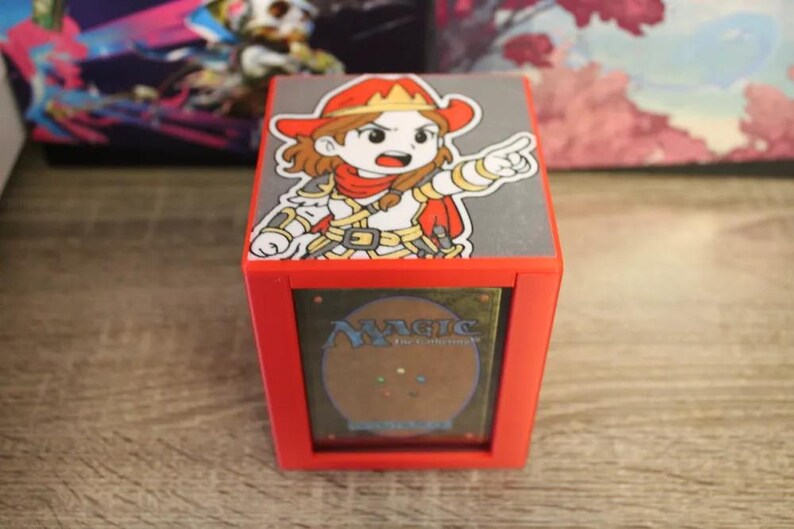 Nelly Borca MTG Commander Deck Box, 3D Printed Card Case - Etsy