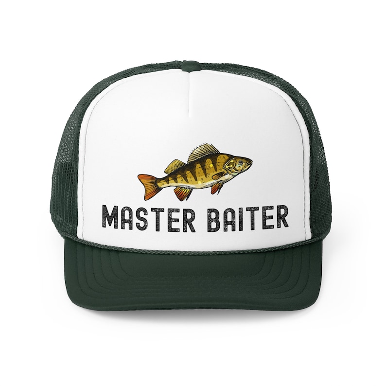 Master Baiter Funny Fishing Hat Fishing Cap Meme Hat Cottage Life ...