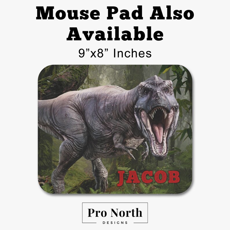 Dinosaur Custom Deskmat, Trex Custom Desk Mat Custom Desk Pad, Jurassic ...