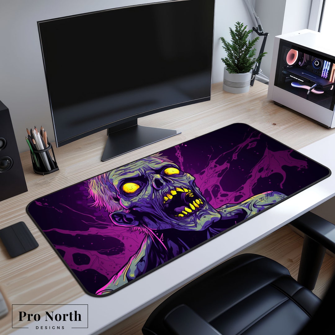 Zombie Playmat, Weirdcore Deskmat, Whimsigoth Décor, Grunge Décor ...