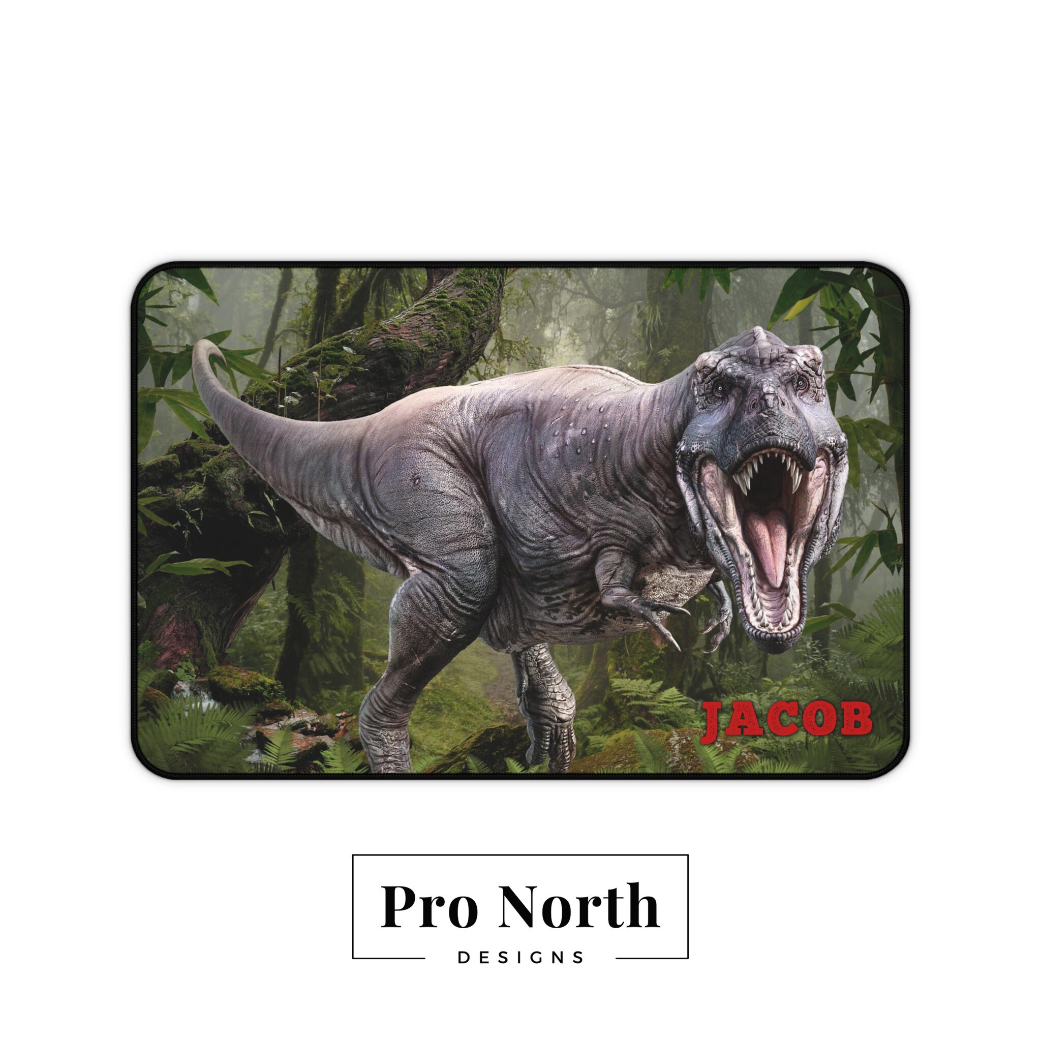 Dinosaur Custom Deskmat, Trex Custom Desk Mat Custom Desk Pad, Jurassic ...