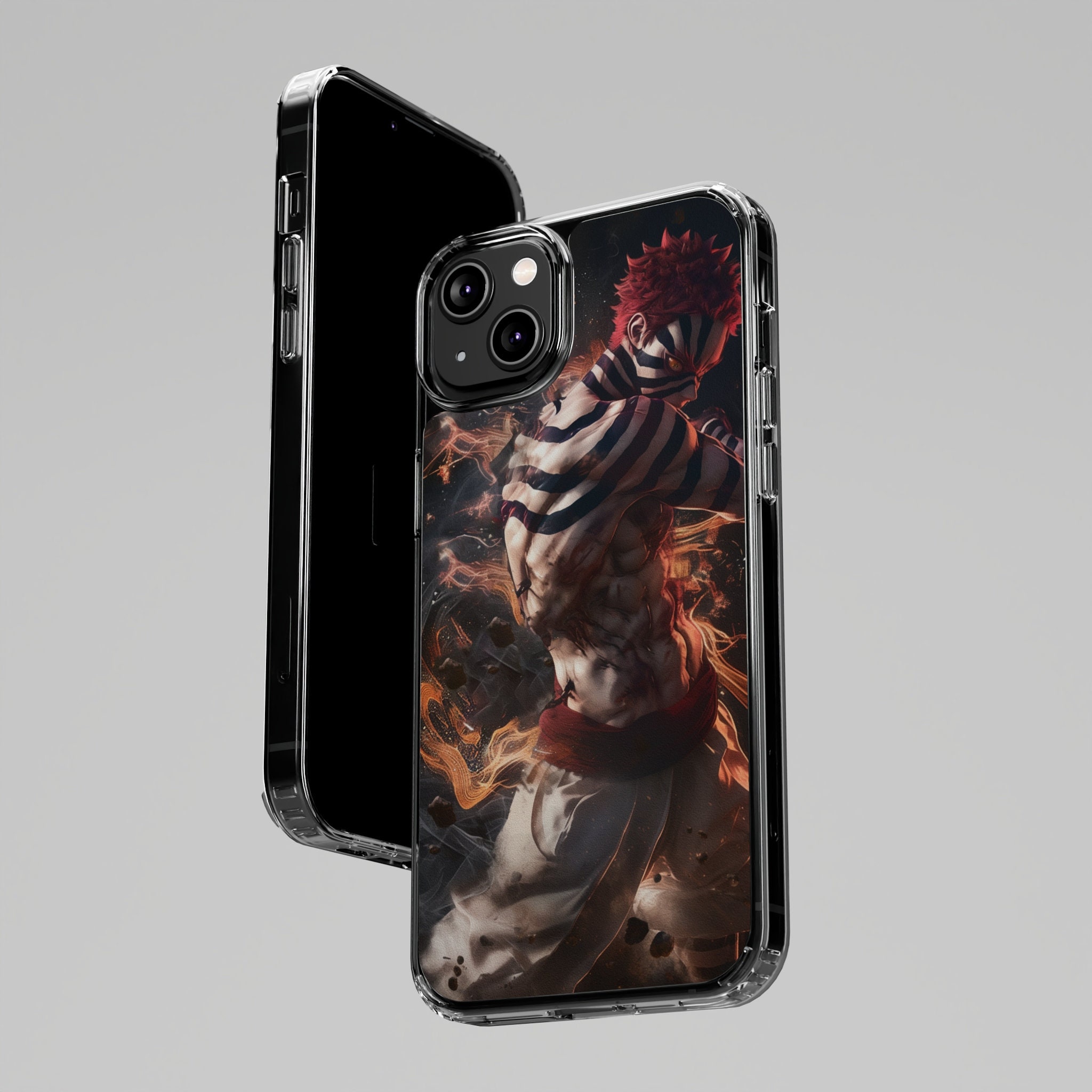 Akaza / Kimetsu No Yaiba Based Art Super Resistant Phone Case Available ...