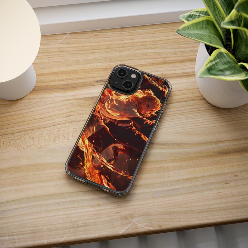 Kyojuro Rengoku / Kimetsu No Yaiba Based Art Super Resistant Clear ...