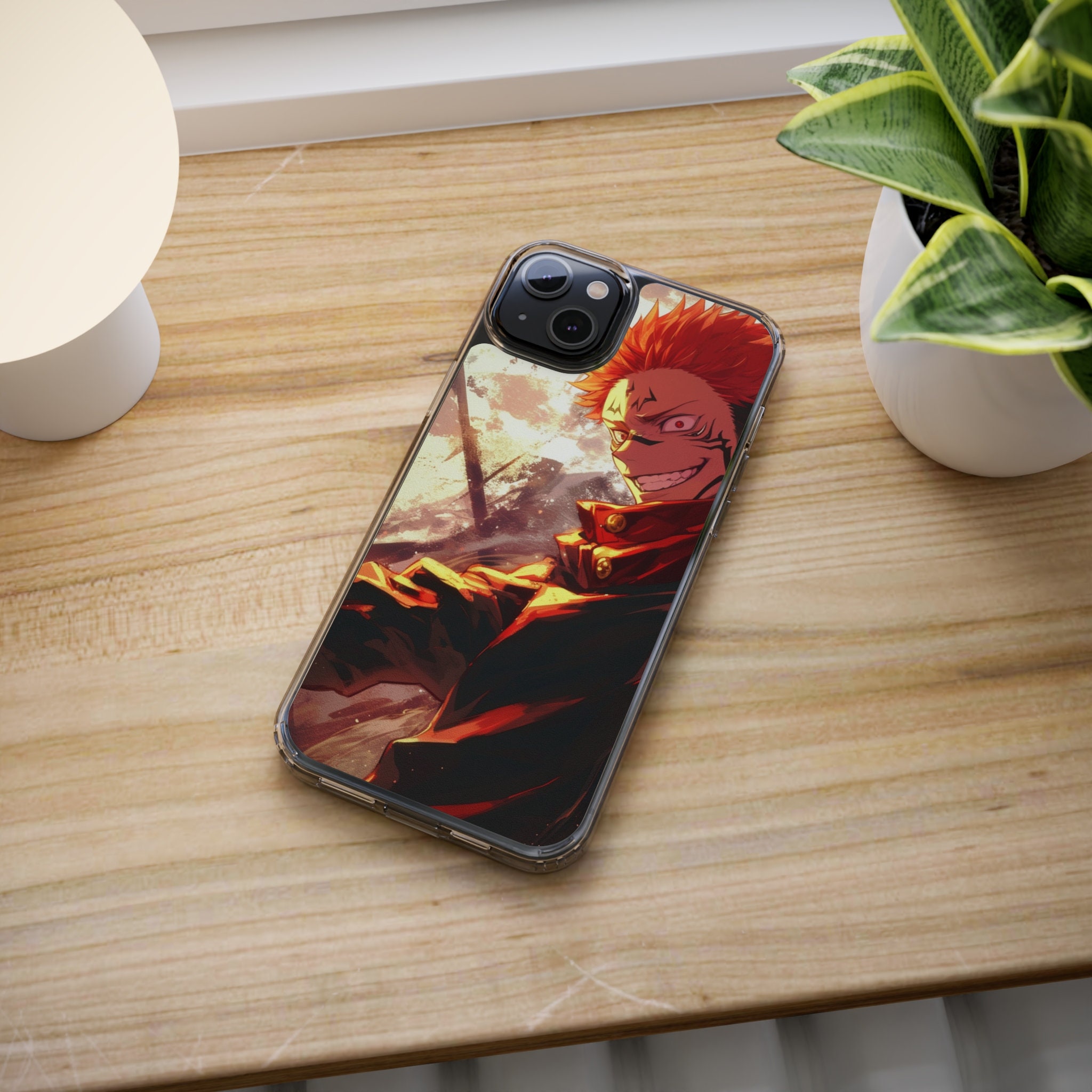 Ryomen Sukuna / Jujutsu Kaisen Super Resistant Clear Phone Case ...