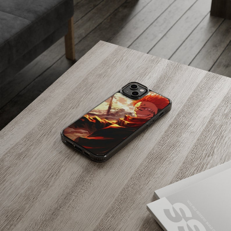 Ryomen Sukuna / Jujutsu Kaisen Super Resistant Clear Phone Case ...