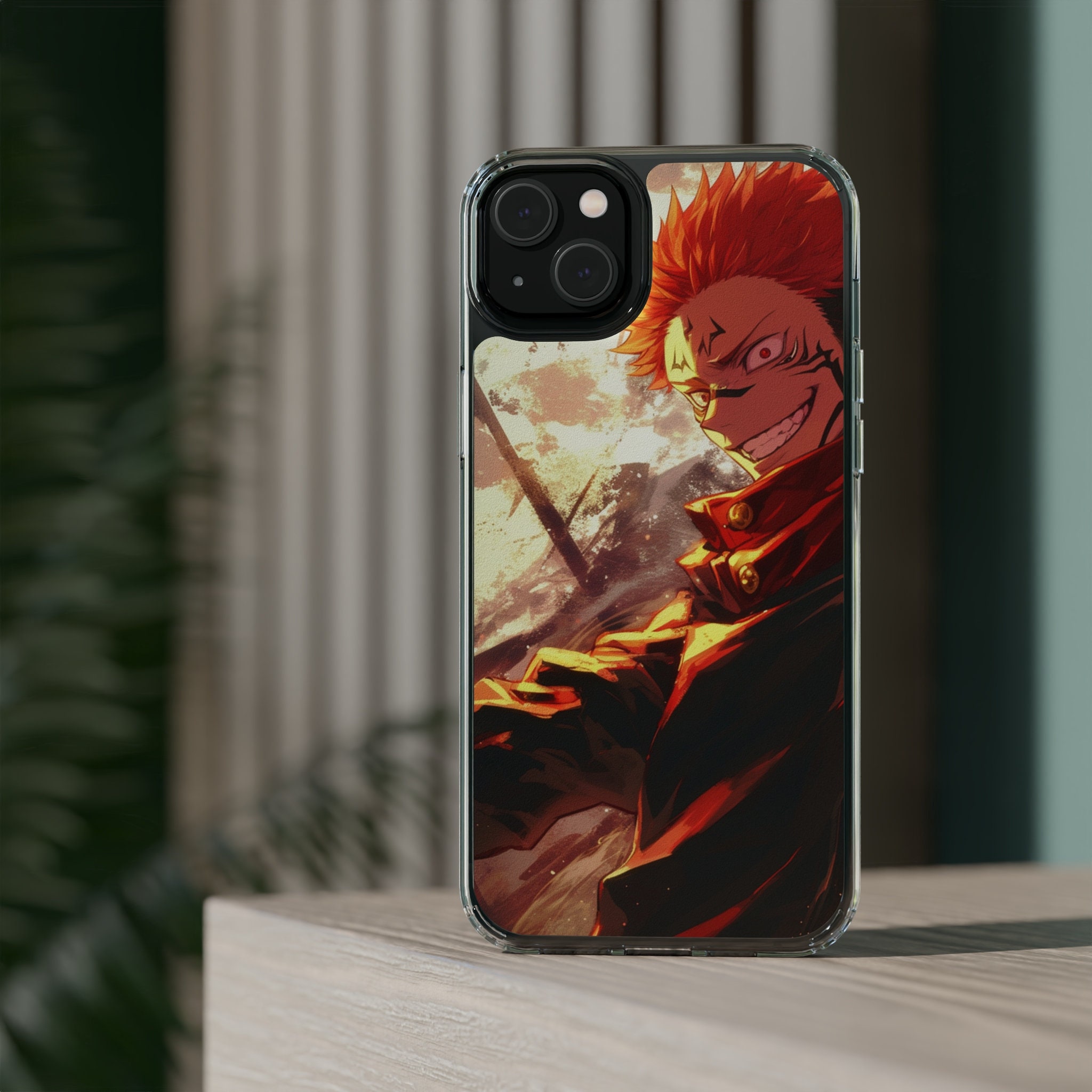 Ryomen Sukuna / Jujutsu Kaisen Super Resistant Clear Phone Case ...
