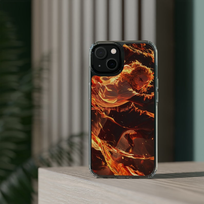 Kyojuro Rengoku / Kimetsu No Yaiba Based Art Super Resistant Clear ...