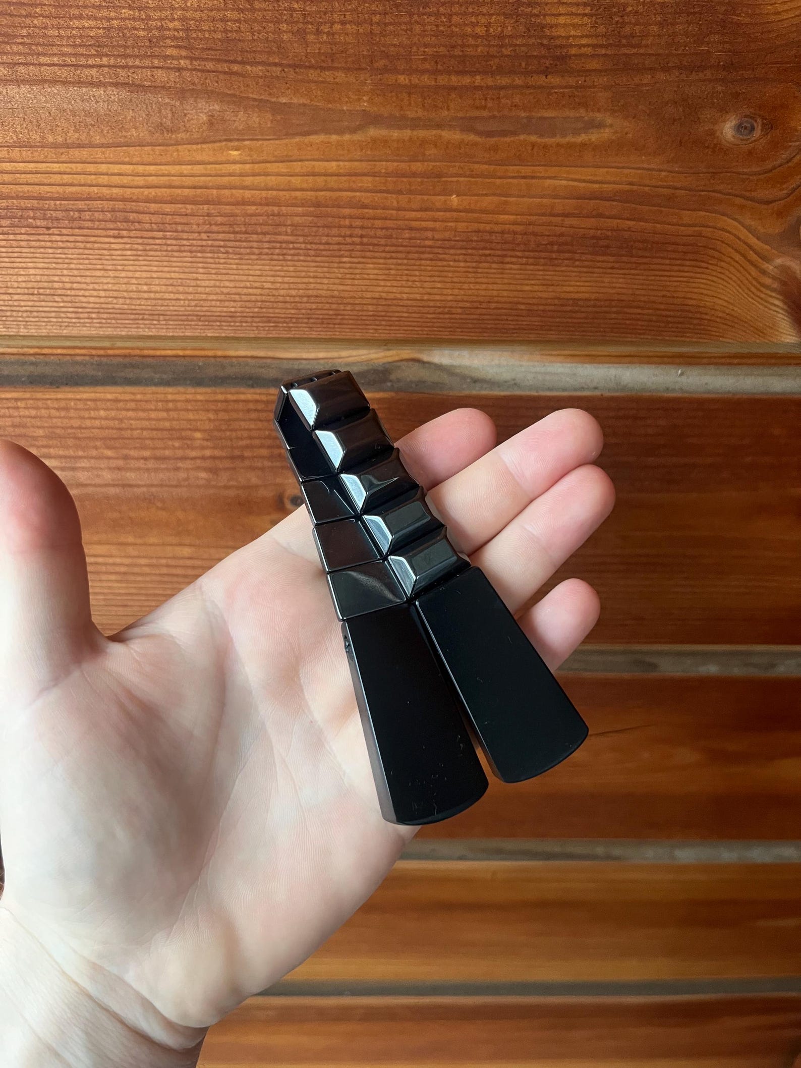 Flip Rosary Chotki Hematite Stone Beads - Chetki - Fidget Toy - Etsy